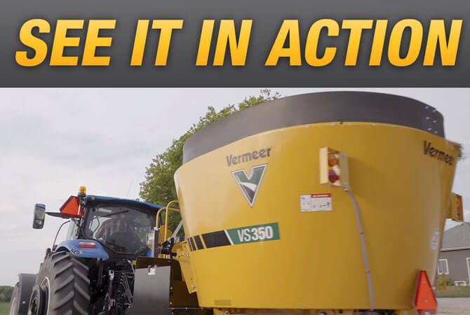 Vermeer VS350 Single-screw Vertical Mixer – Fussnecker & Sons Tractor ...